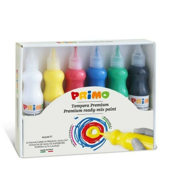 Primo | Primo Ready Mix 6 色海報顏色 75ml | HKTVmall 香港最大網購平台